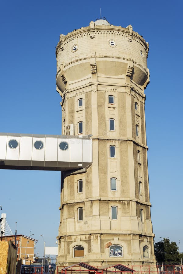 Fire Tower Bucharest stock photo. Image of urban, national - 43648794