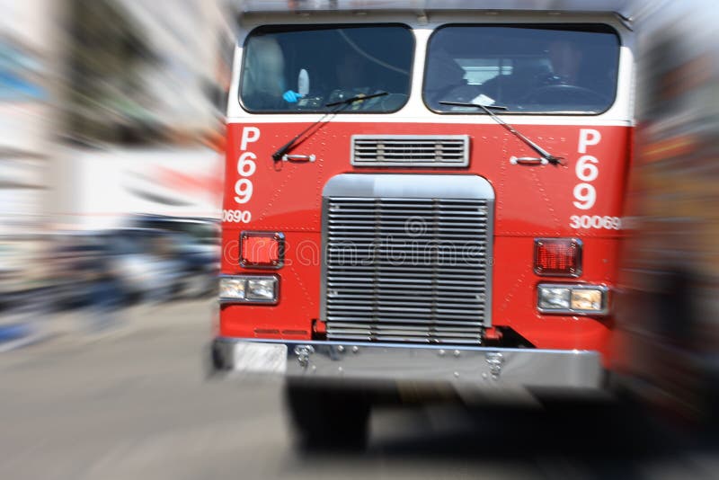 Fire track in action. stock photo. Image of speed, team - 4752690