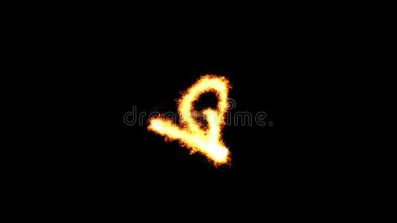 Fire trail stock footage. Video of atom, background - 173359460
