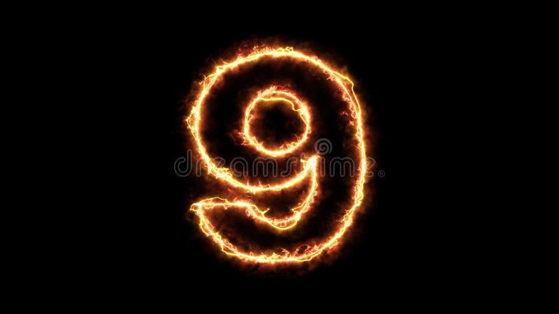 Number 5 Reveal on Old Bad Tv Monitor with Glitchy Effect Stock Video ...