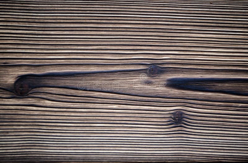 Fire Treated and Wire Brush Sanded Wood Texture Stock Image - Image of ...