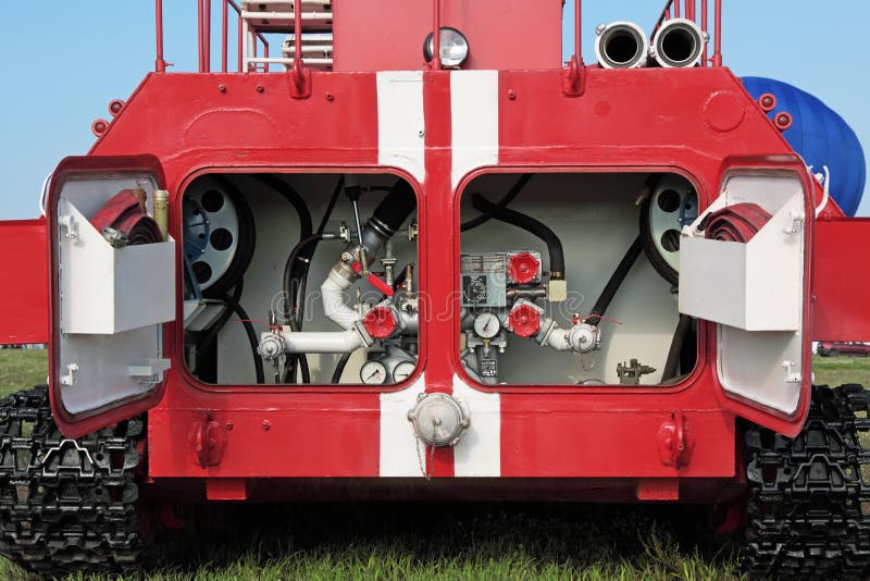 All-terrain fire machine stock photo. Image of outfit - 21080372