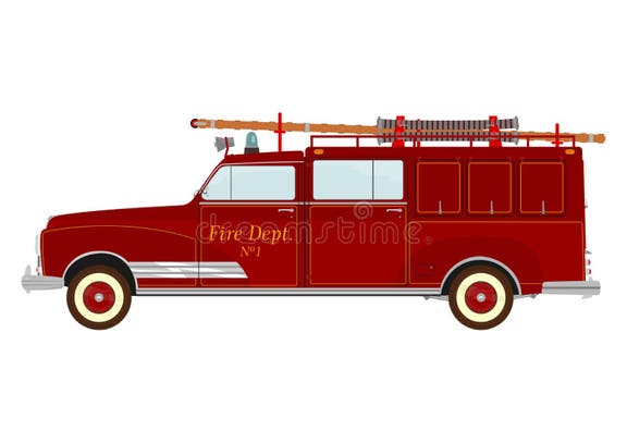 Fire Emergency Truck Machine Stock Illustrations – 1,432 Fire Emergency ...