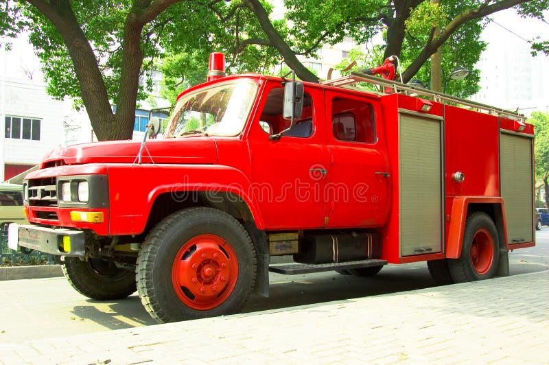Fire truck stock photo. Image of traffic, emergency, rescue - 8501614