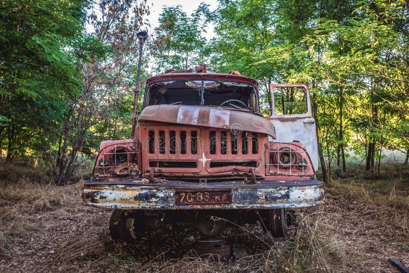 Chernobyl Fire Truck Stock Photos - Free & Royalty-Free Stock Photos ...