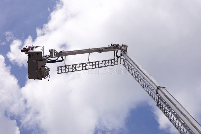 Emergency Fire Engine Truck Extended Ladder Stock Photos - Free ...