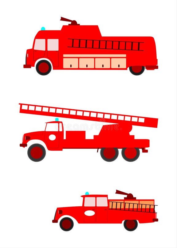 Trucks Ladder Stock Illustrations – 302 Trucks Ladder Stock ...