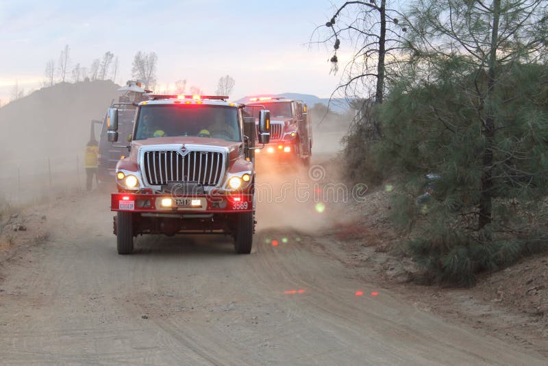 Fire trucks editorial image. Image of fire, wildfire - 82365825