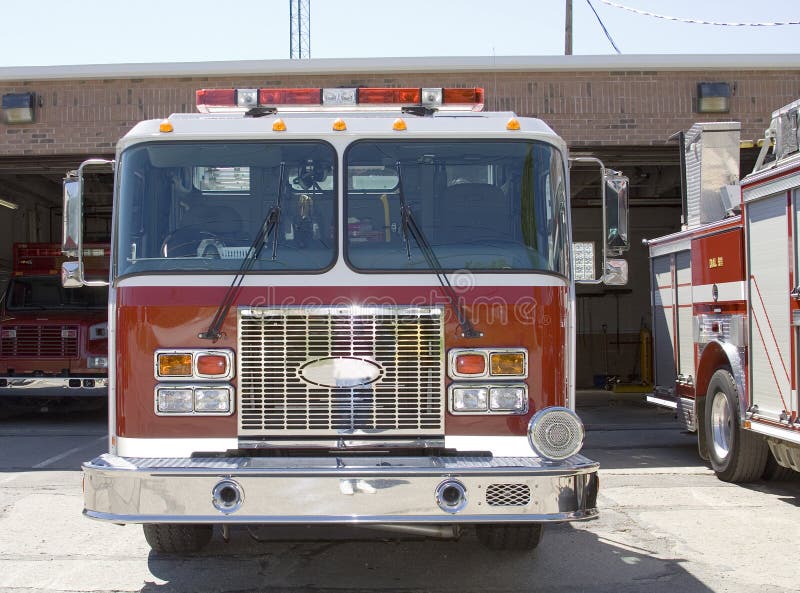 Fire trucks stock photo. Image of station, engines, fire - 2726010