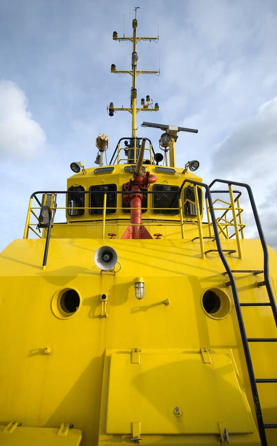 Fire Tug stock photo. Image of porthole, portal, metal - 10192570