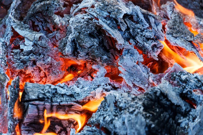 Fire Up Close, Burning Wood, Burning Flames Stock Photo - Image of ...