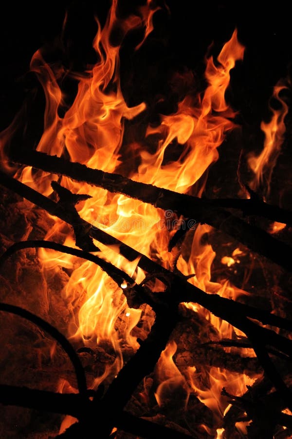 Fire stock photo. Image of black, outdoor, blaze, natural - 41887968