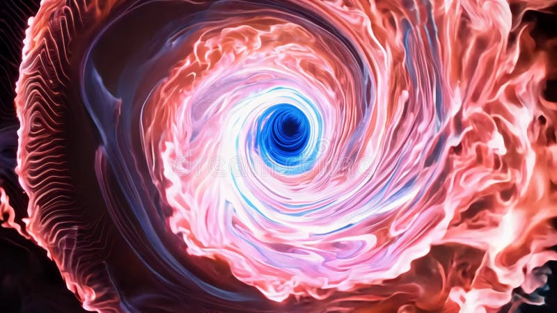 Fire Vortex Spinning in Flame Swirls. Burning Backdrop with Blazing ...