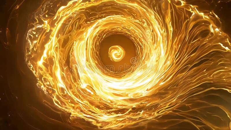 Fire Vortex Spinning in Flame Swirls. Burning Backdrop with Blazing ...