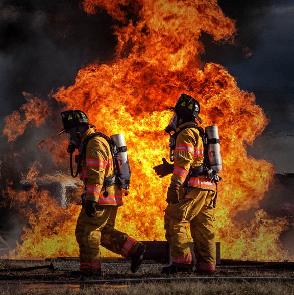 Fire Walkers editorial stock image. Image of walkers - 194293884