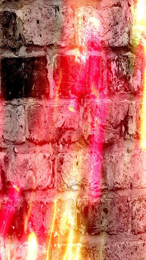Fire wall stock photo. Image of wall, fire, brick - 125883160