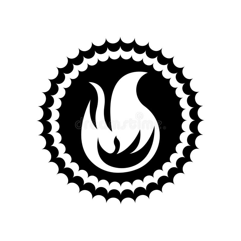 Fire Warning Icon Vector Isolated on White Background, Fire Warn Stock ...
