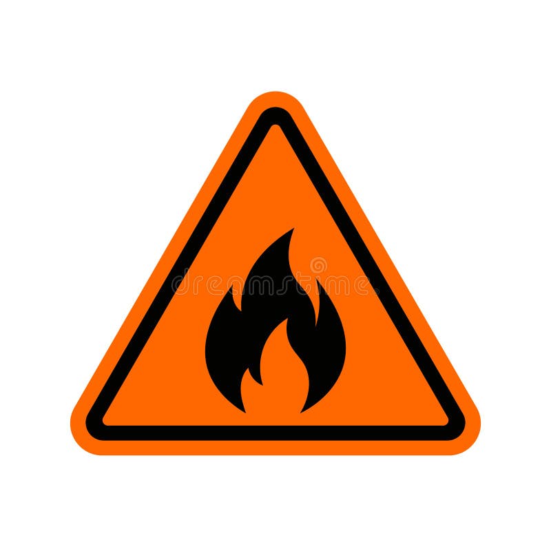 Fire Hazard Sign Png