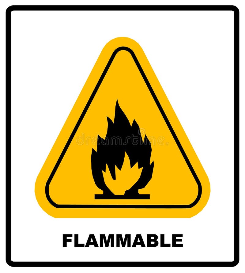 Flammable Triangle Stock Illustrations – 2,094 Flammable Triangle Stock ...