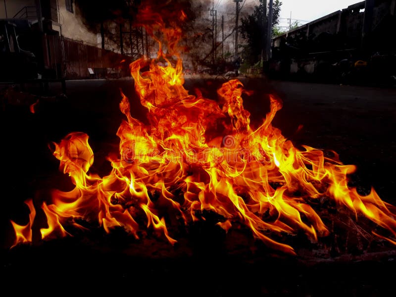 Flames stock photo. Image of danger, bright, energy - 200030582