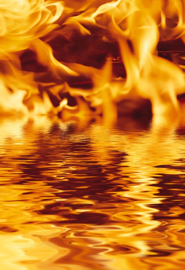 Fire and water stock photo. Image of yellow, flames, fire - 2206024