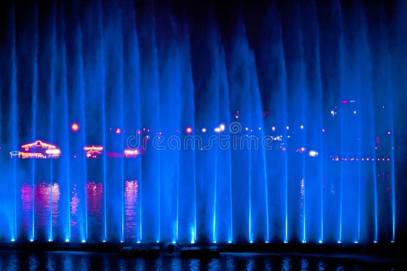 Fire and Water Show stock image. Image of multimedia - 38903807
