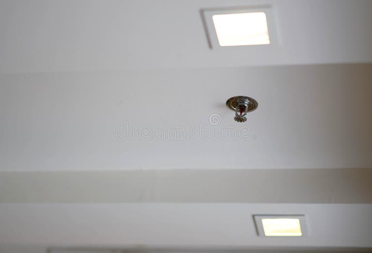 Fire water springer stock photo. Image of office, alarm - 131920776