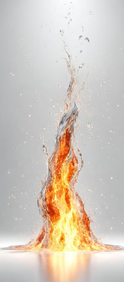 When Fire and Water Work Together To Become a Powerful Storm Stock ...