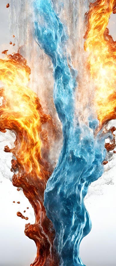 When Fire and Water Work Together To Become a Powerful Storm Stock ...