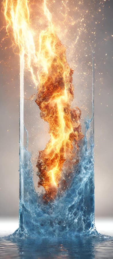 When Fire and Water Work Together To Become a Powerful Storm Stock ...