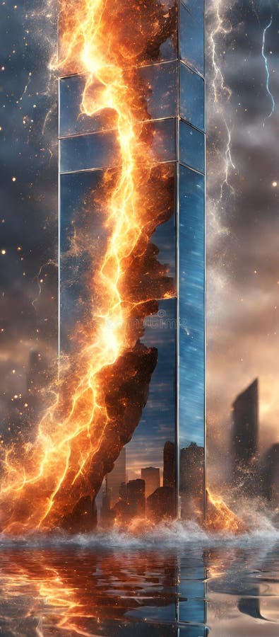 When Fire and Water Work Together To Become a Powerful Storm Stock ...