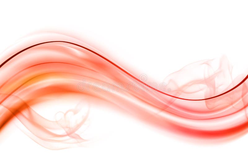 Fire wave with smoke stock illustration. Illustration of backgrounds ...
