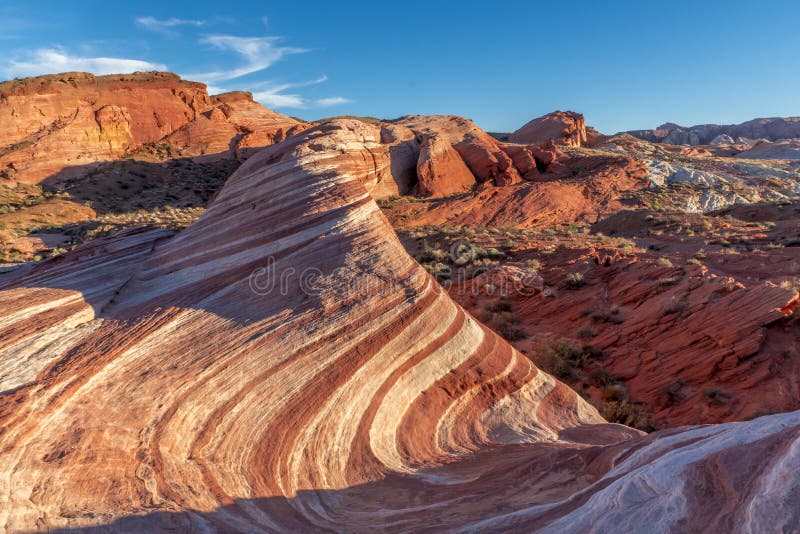 Fire Wave Formation stock photo. Image of nevada, blue - 140049122
