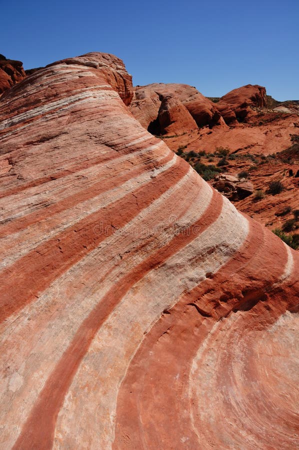 The Wave, Sandstone Curve (Arizona) Stock Photo - Image of outdoor ...