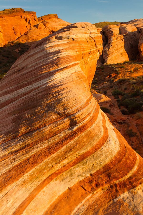 Fire Wave stock photo. Image of rock, formation, white - 74667524