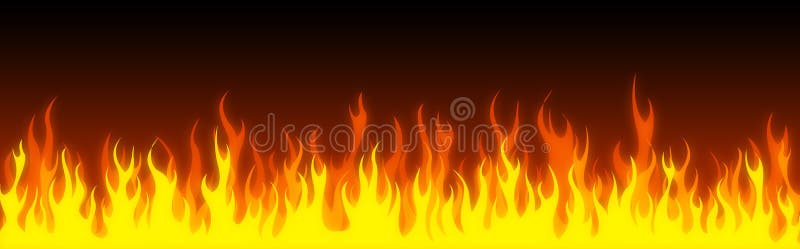 Fire web header / banner stock illustration. Illustration of global ...