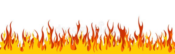 Fire web header / banner stock vector. Illustration of glow - 12541640