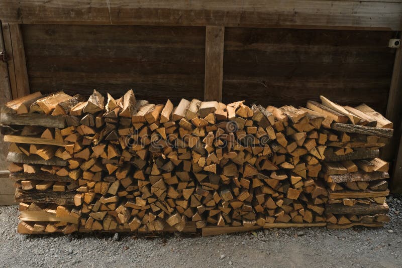 Fire wood stack stock photo. Image of rural, abstract - 250943794