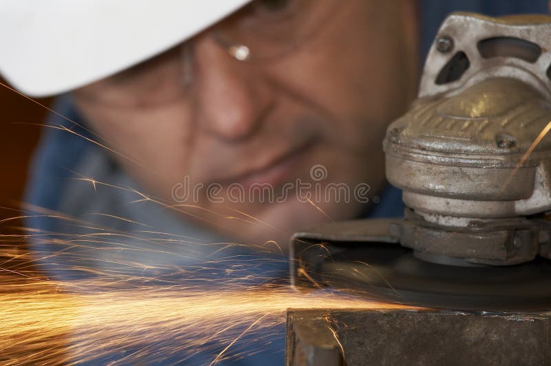 Fire work stock image. Image of craftsman, weld, worker - 7698641