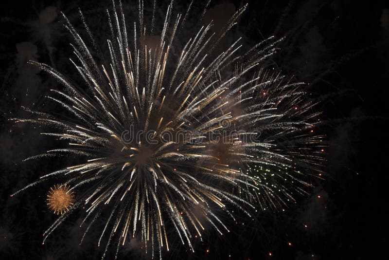 Fire work art by night stock photo. Image of festival - 33570262