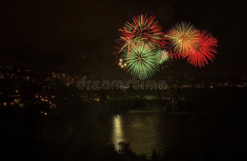 Fire work explosion stock photo. Image of fireworks, countdown - 56289286