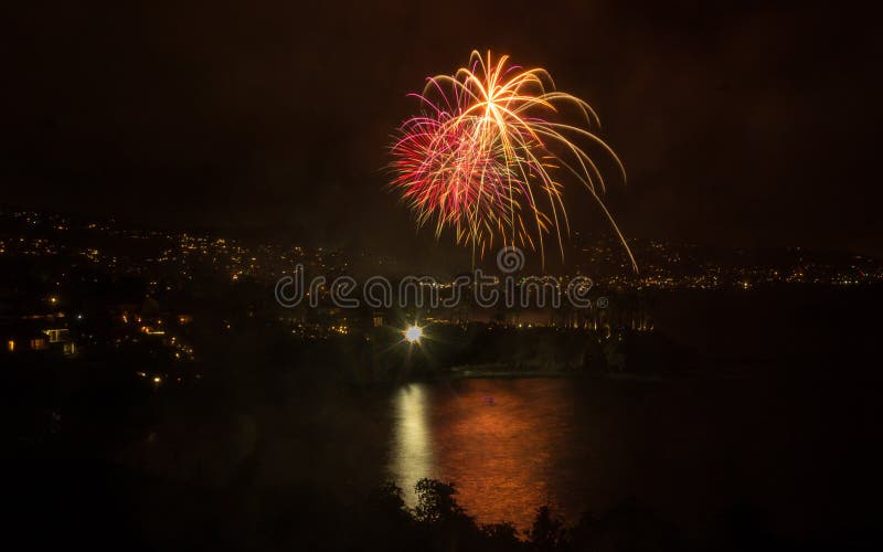 Fire work explosion stock image. Image of celebrate, fire - 56289363