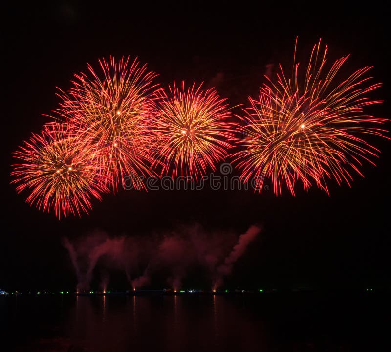 Fire Work stock image. Image of beauty, firework, outdoor - 60523845