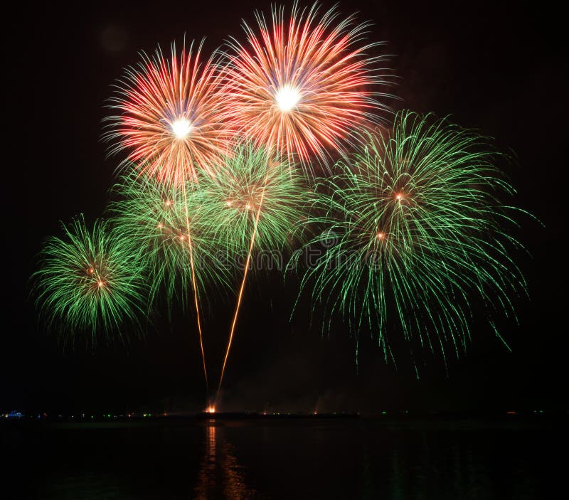 Fire Work stock image. Image of beauty, firework, outdoor - 60523845