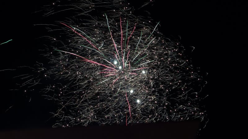 Fire Work stock image. Image of explode, exposed, long - 50883647