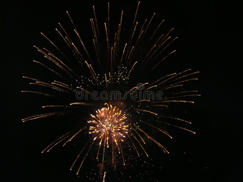 Fire Works 1 stock image. Image of night, excite, festival - 205283