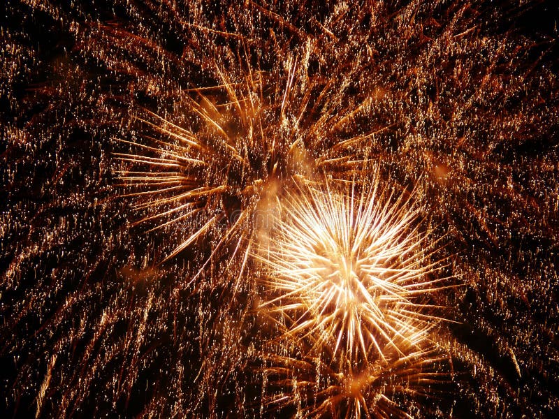 Fire works stock photo. Image of background, illumination - 15699108