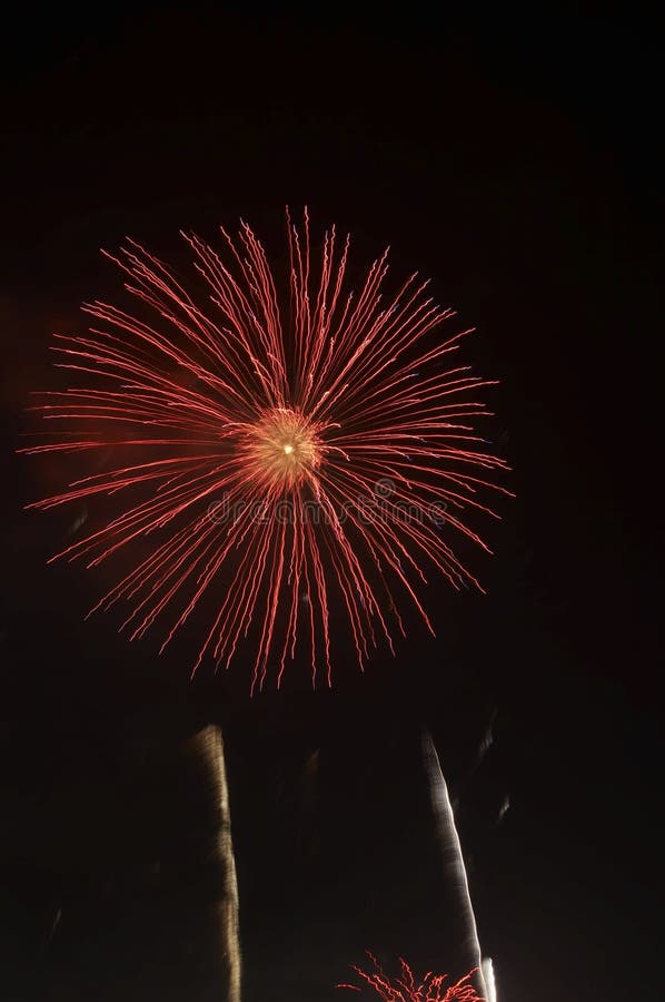 Fire Works Over Disney Castle Editorial Image - Image of place, busy ...