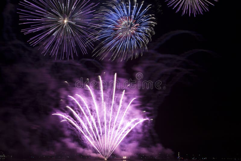 Fire works stock photo. Image of july, fire, holiday - 33570336
