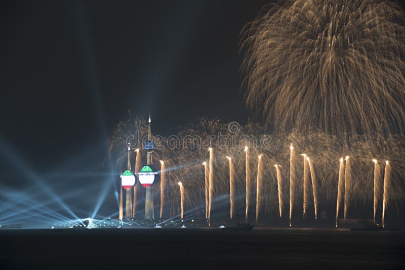 Fire works stock image. Image of fountain, fire, works - 69632323